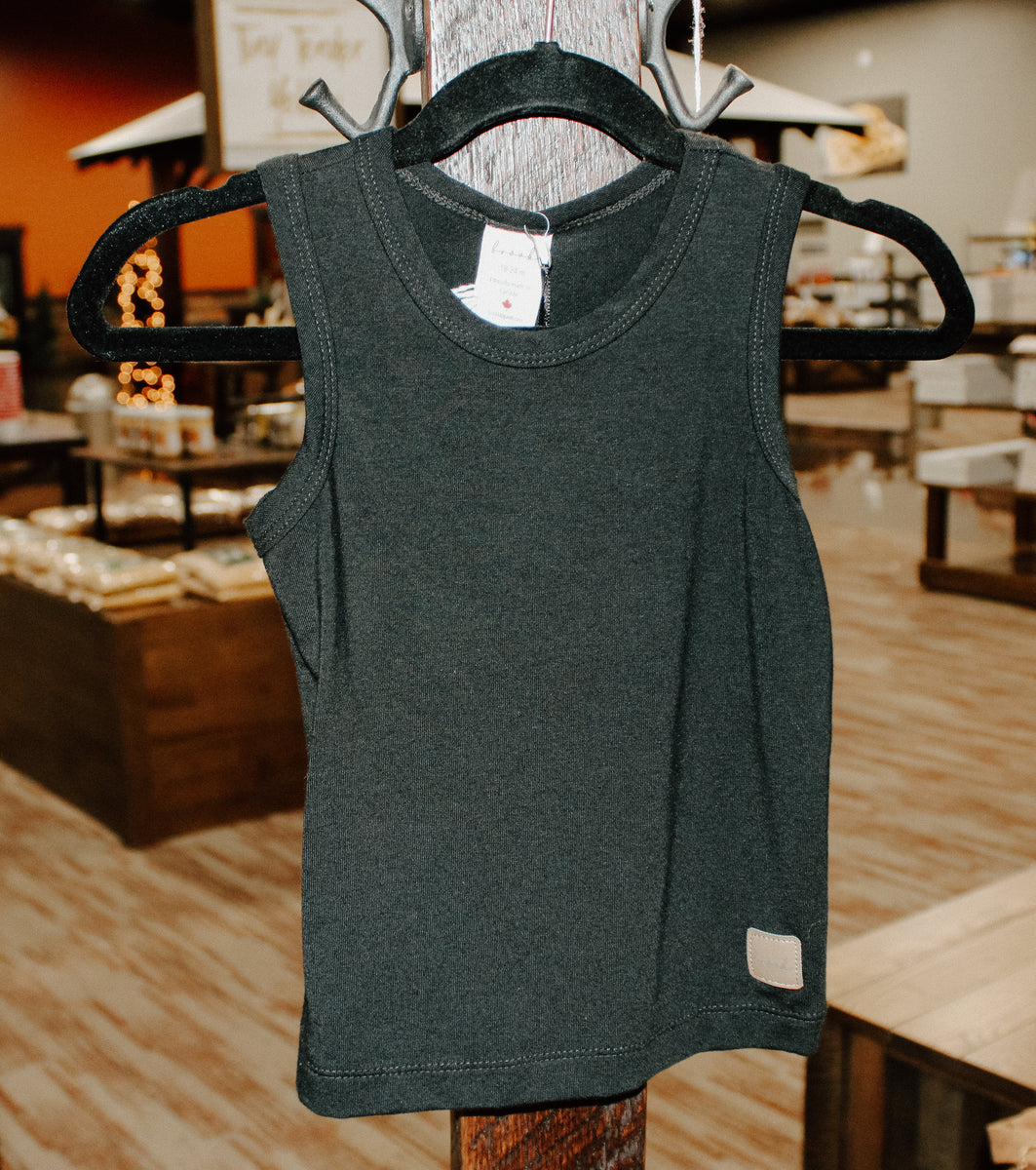 The Daily Tank - Ebony – Sprouts & Honey, LLP